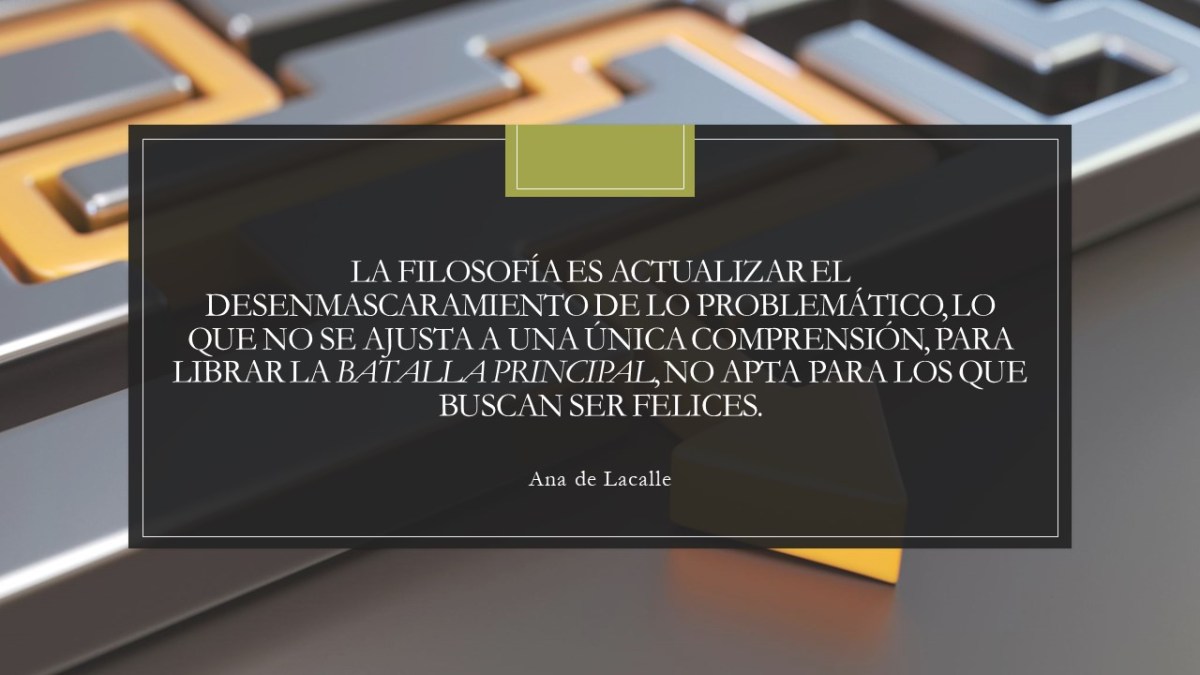 AFORISMO LX – FILOSOFIA DEL RECONOCIMIENTO